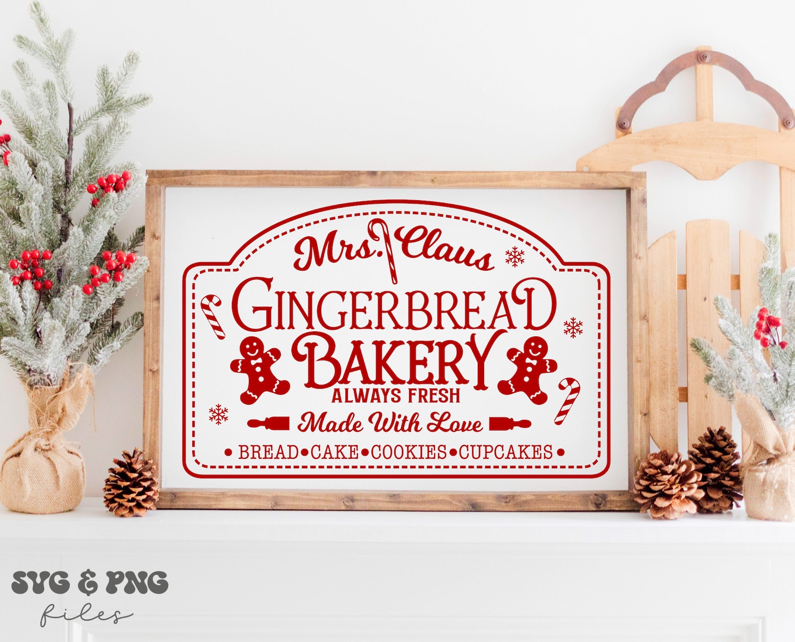 Farmhouse Christmas Svg Bundle Christmas Sign Svg Rustic - Etsy