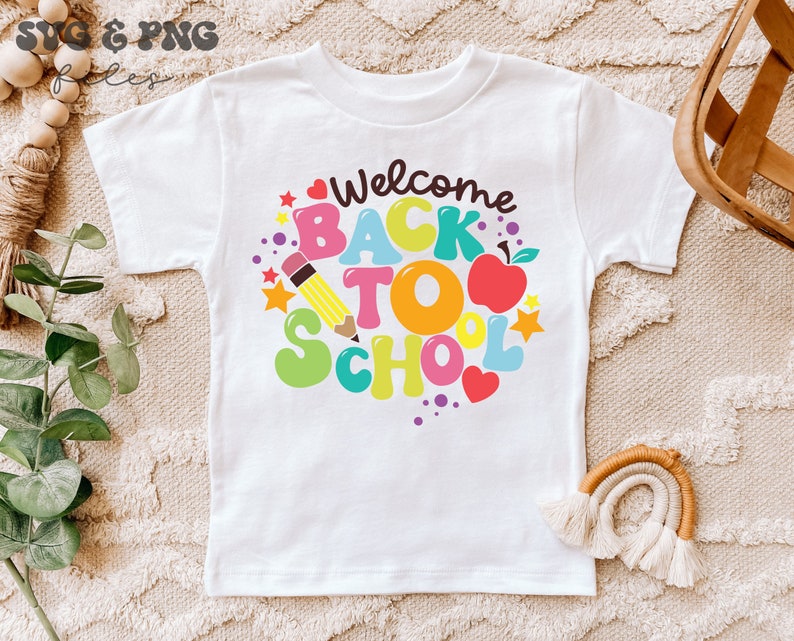 Welcome Back to School SVG Retro Back to School SVG Back to - Etsy
