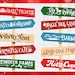 Christmas Direction Post Signs Svg Bundle, Christmas Directional Post ...