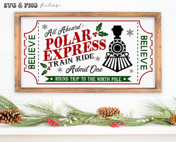 Printable Golden Ticket Polar Express - Printable Sight Words List