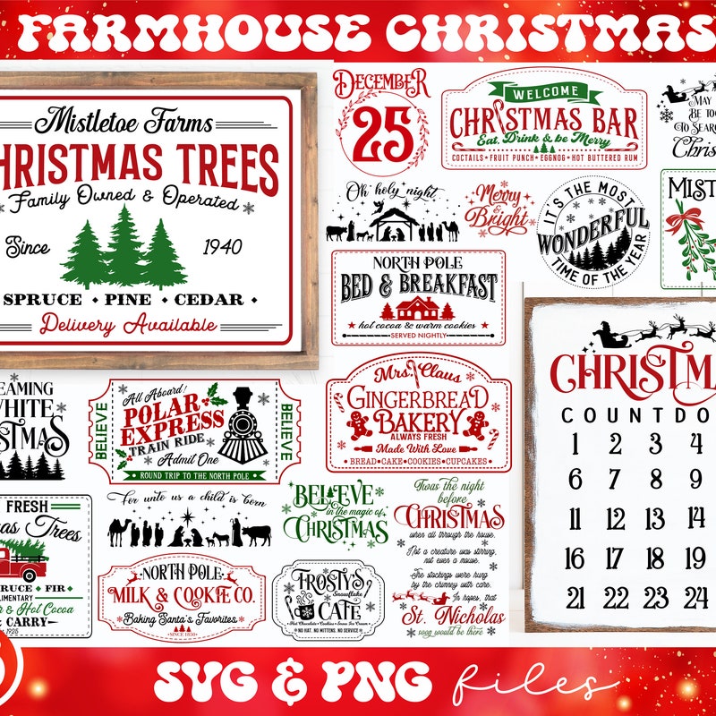 Christmas Tree Farm Sign - Etsy