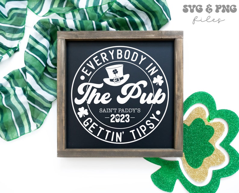 St Patrick's Day Signs SVG Bundle Farmhouse St Patricks - Etsy