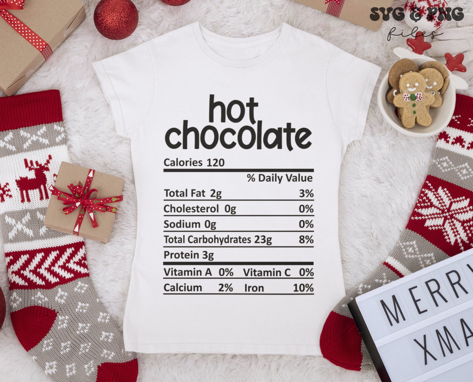 Christmas Nutrition Facts Svg,nutrition Food Facts Svg,christmas ...