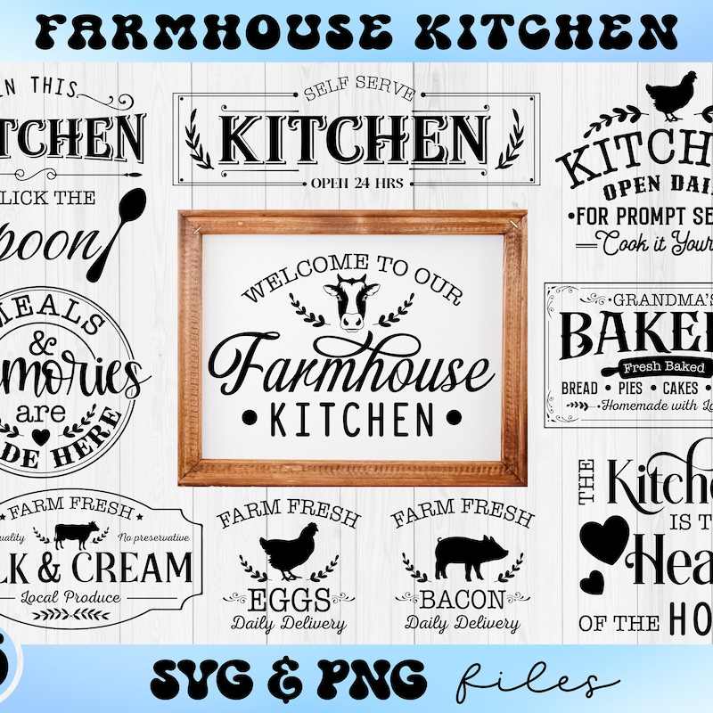 Kitchen Svg - Etsy