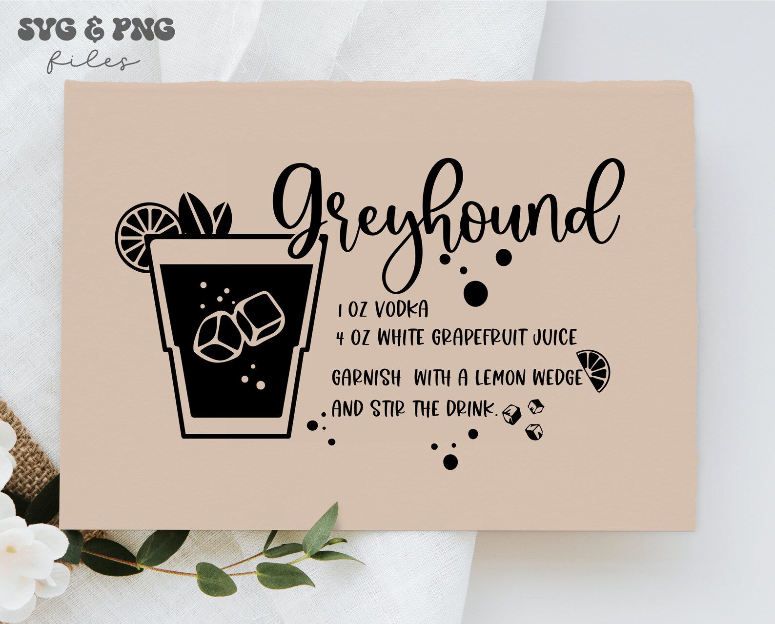 Cocktails Recipe SVG Bundle, Cocktail Recipe Svg, Cocktail Recipe for ...