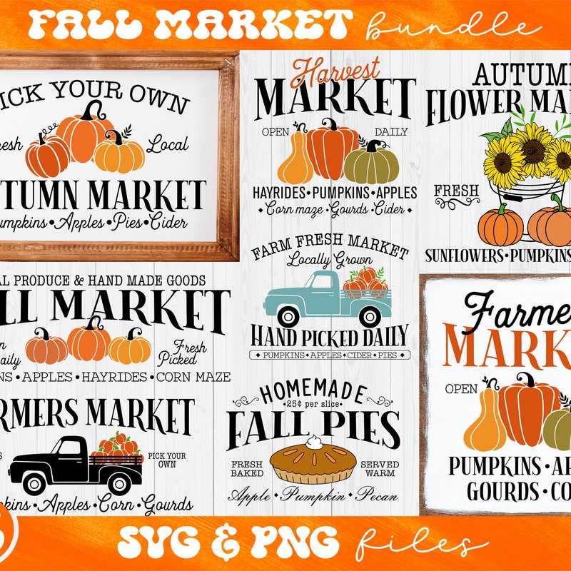 Farmers Market Svg - Etsy