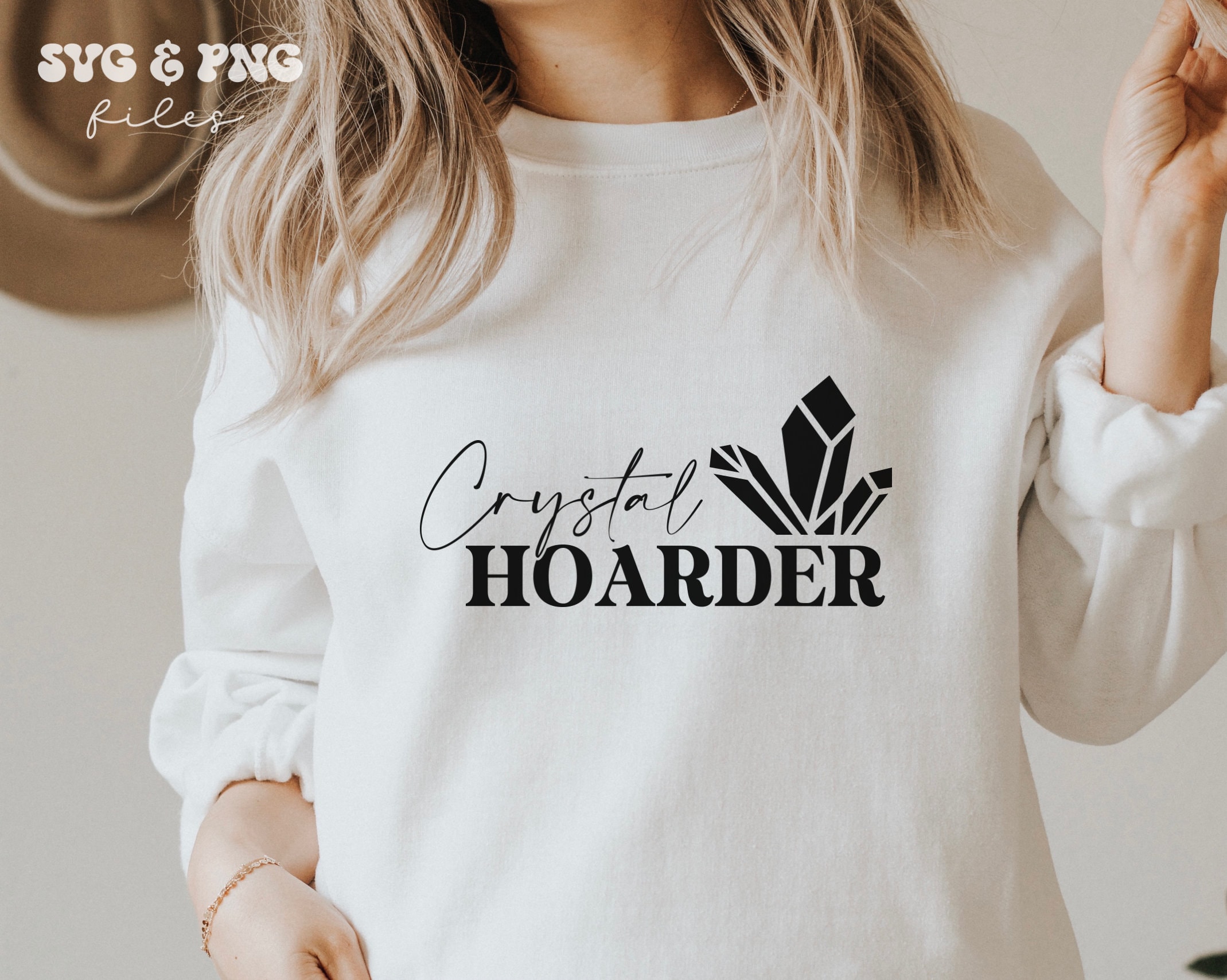 Crystal Svg Bundle,crystal Lover Svg,fueled by Crystals and Coffe Svg ...