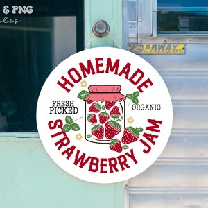 Strawberry Sign Svg Bundle, Farm Fresh Strawberries Svg, Farmhouse ...