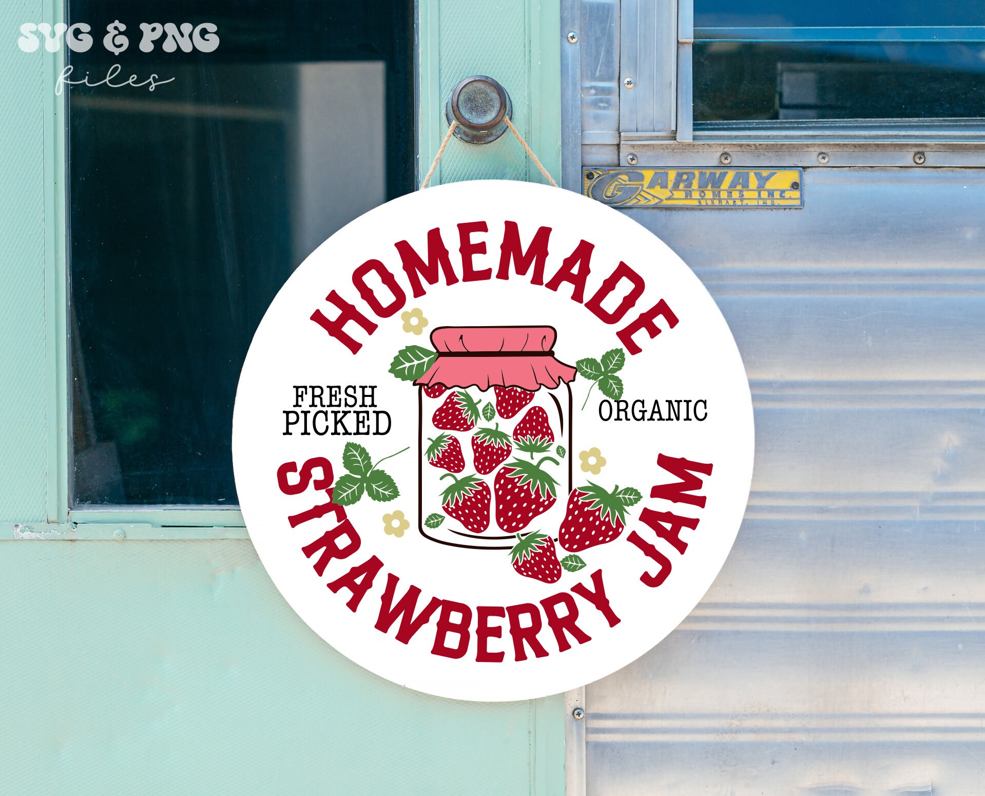 Strawberry Sign Svg Bundle, Farm Fresh Strawberries Svg, Farmhouse ...