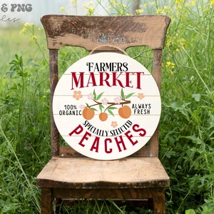 Peach Sign SVG Bundle, Peach Quote Svg Set, Just Peachy Svg, Fresh ...