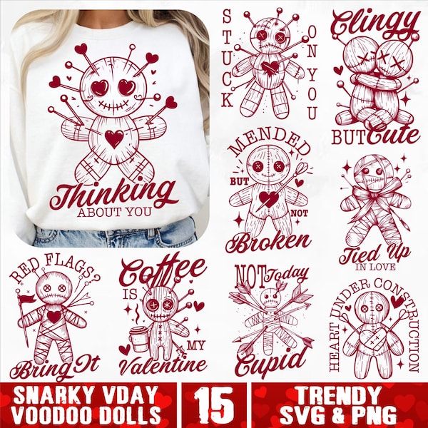 Voodoo Doll Svg - Etsy