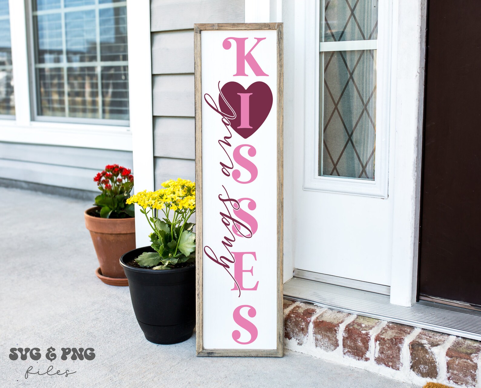 Valentine Porch Sign Svg Bundle, Valentine's Day Porch Signs Svg, Love ...