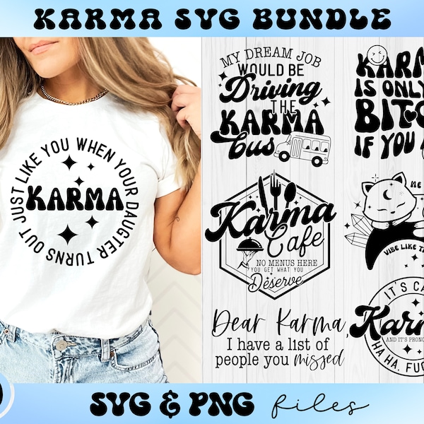 Karma Svg - Etsy