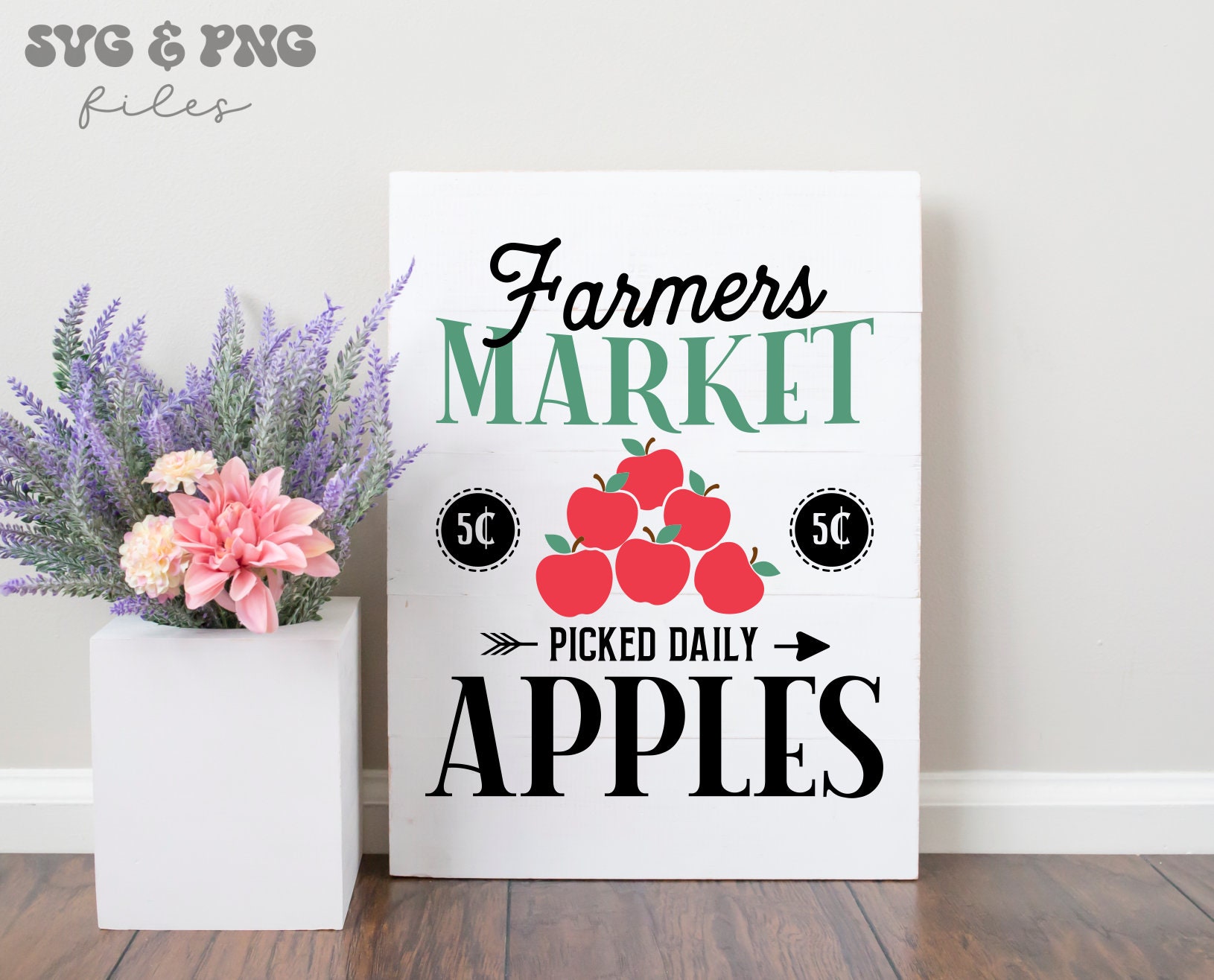 Apple Sign SVG Bundle, Fresh Apples Farm Svg Set, Farmers Market Apple ...