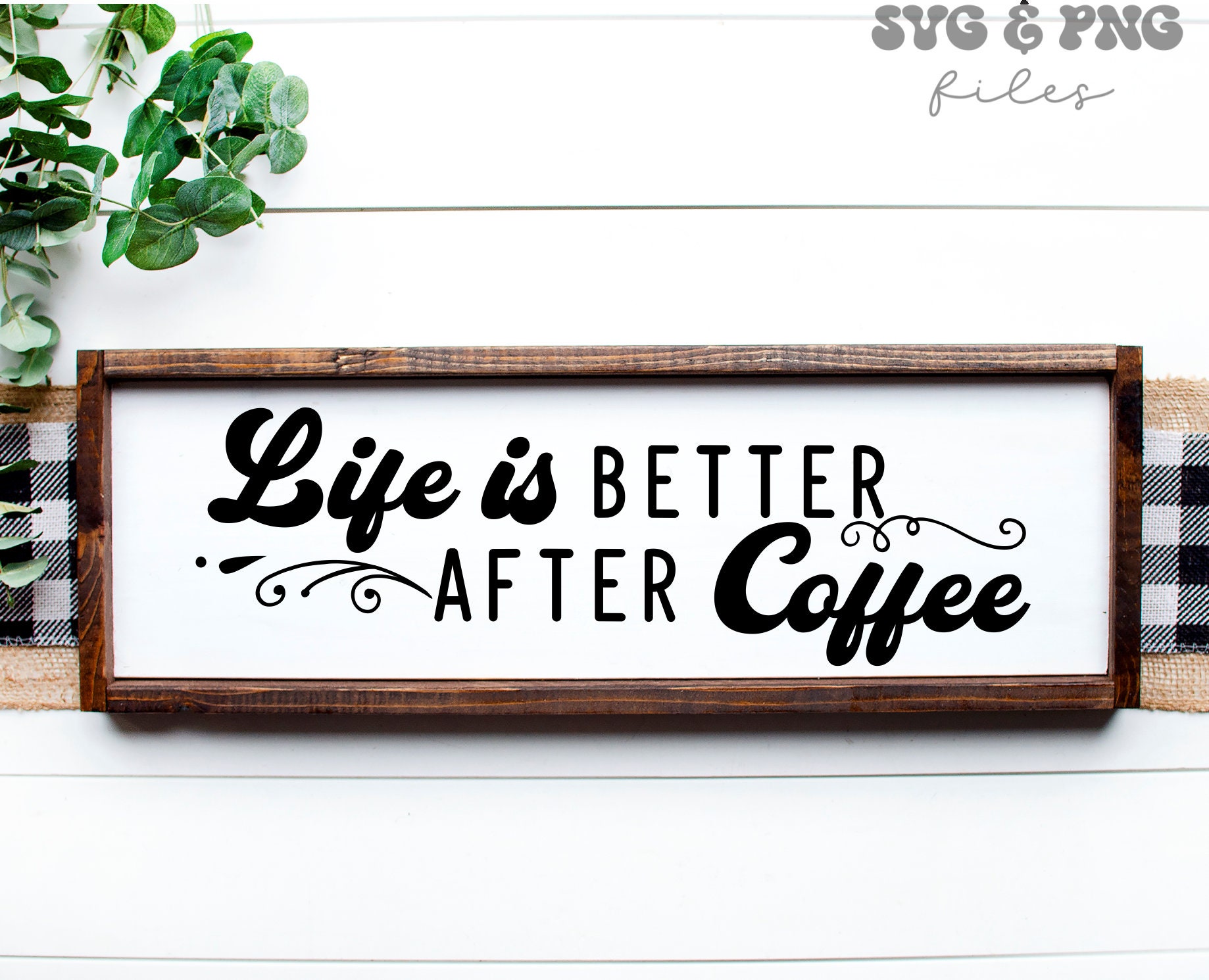 Coffee Sign SVG Bundle Farmhouse Sign Svg Coffee Sign for - Etsy UK