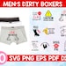 Men's Boxers Bundle Svg,boxer Brief Svg, Funny Men Boxers Svg,dirty ...