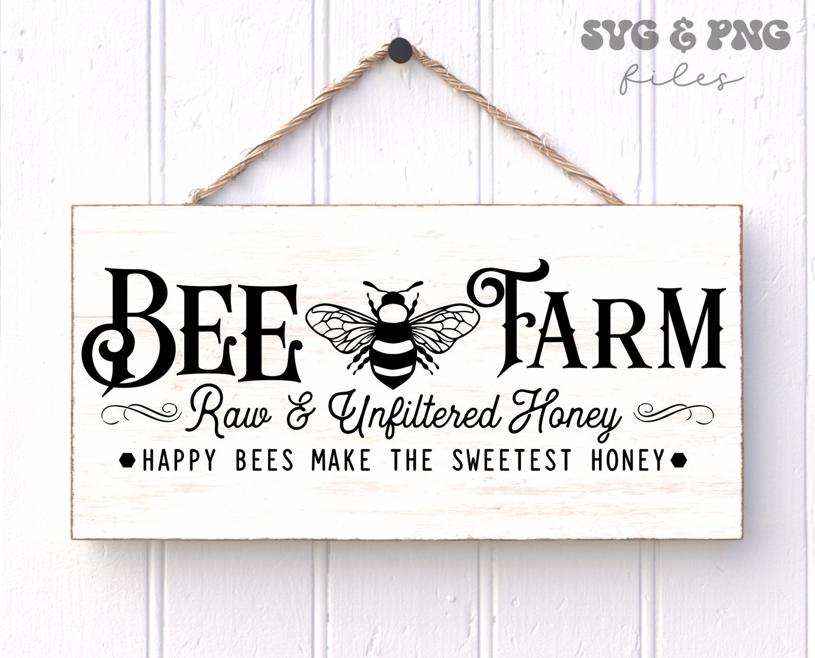 Honey Sign SVG Bundle, Farmhouse Sign Svg, Farm Fresh Honey Svg, Bumble ...