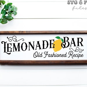Lemon Sign SVG Bundle, Lemonade Stand Sign Svg, Fresh Lemons Svg ...