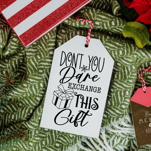 Gift Tag Quote SVG Bundle, Funny Christmas Gift Tags Svg, Sarcastic ...