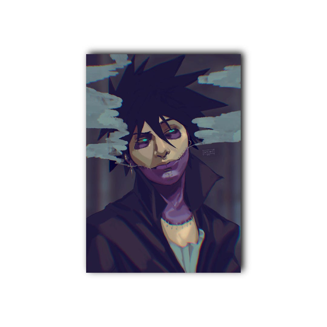 Dabi ‘smoking’ A5 Print - Etsy