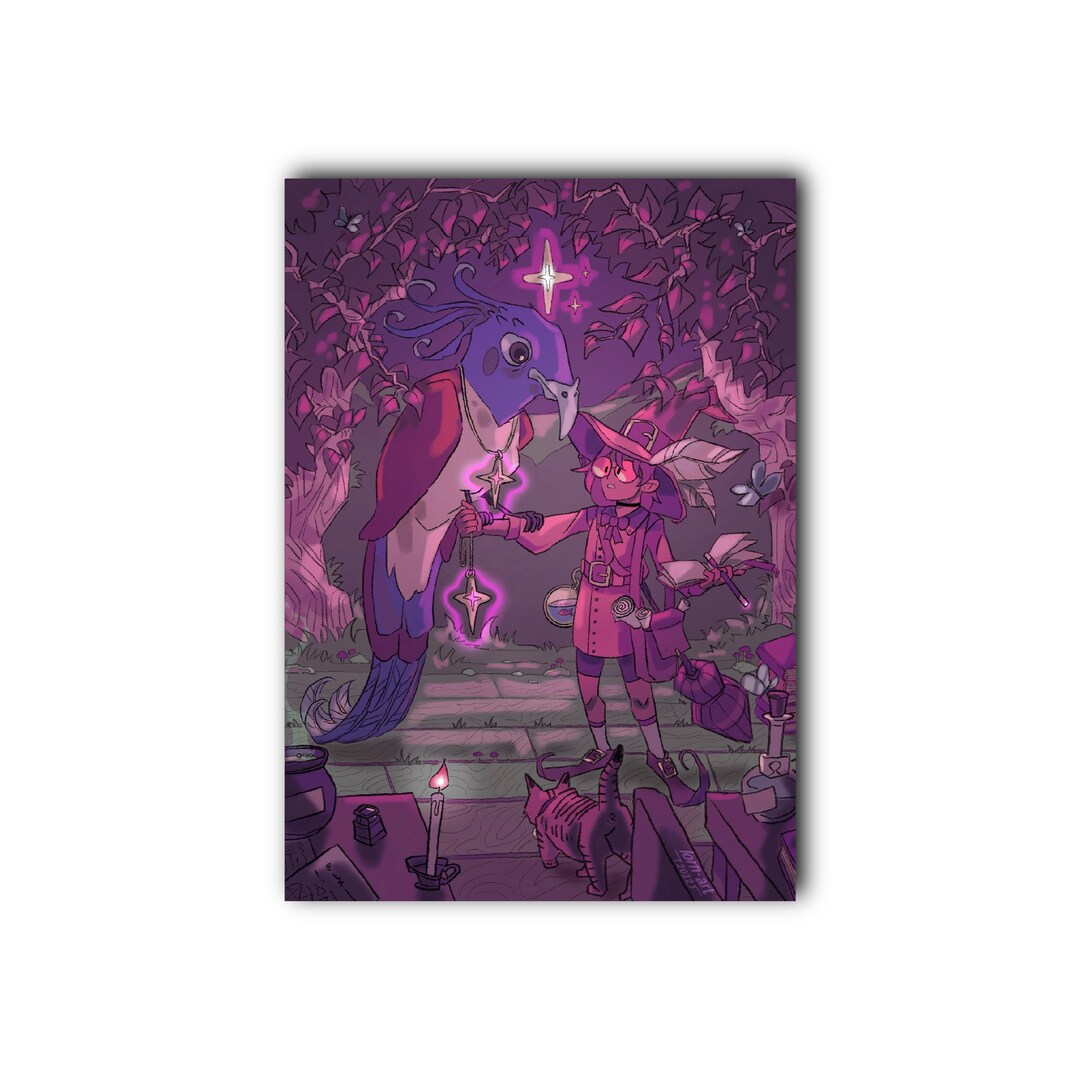 Magic Classroom A5 Print - Etsy