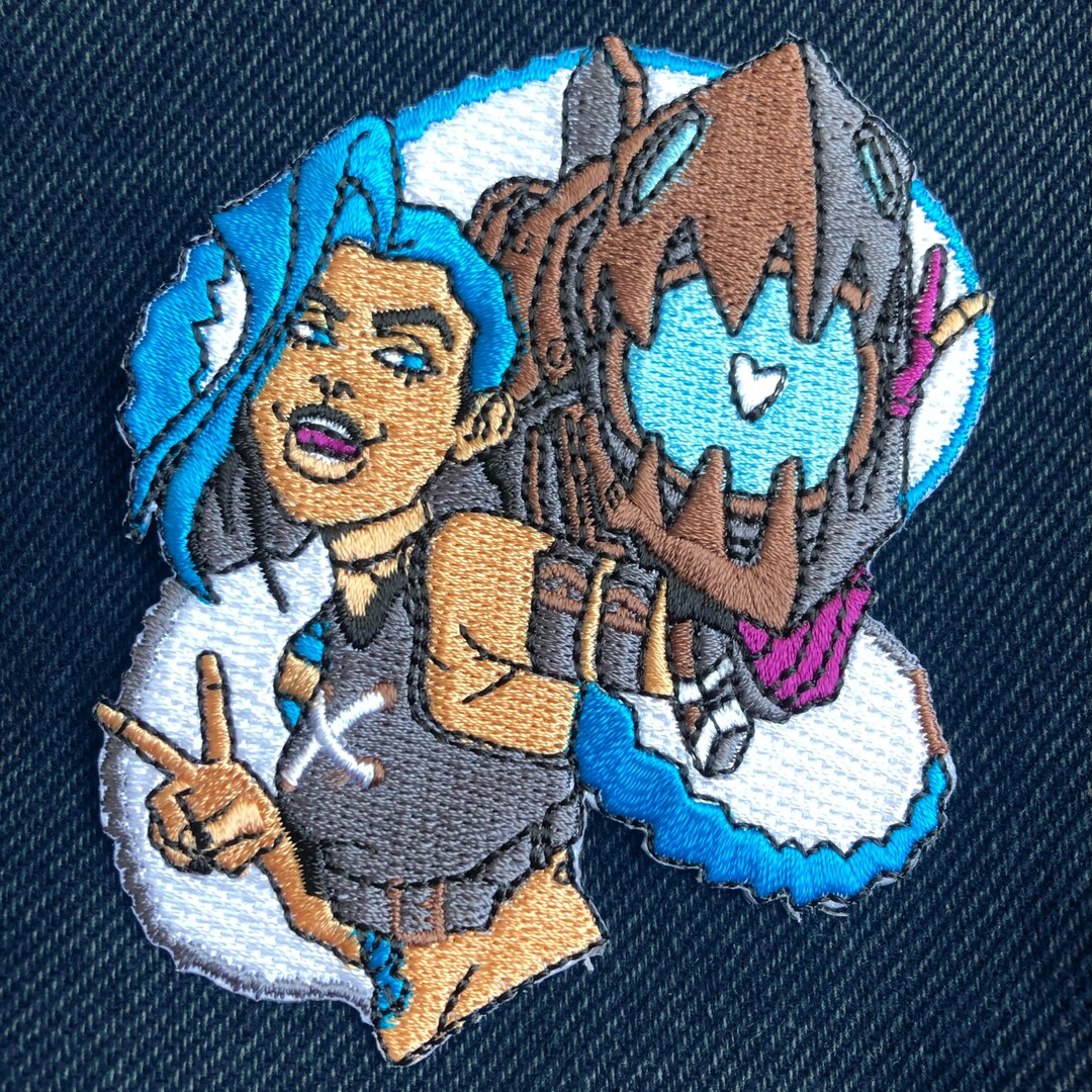 Jinx Embroidered Patches - Etsy