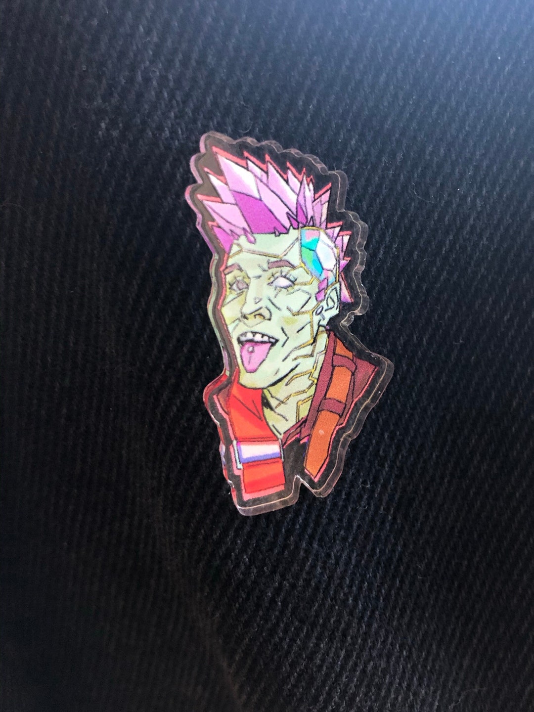 Ashton Acrylic Pin - Etsy