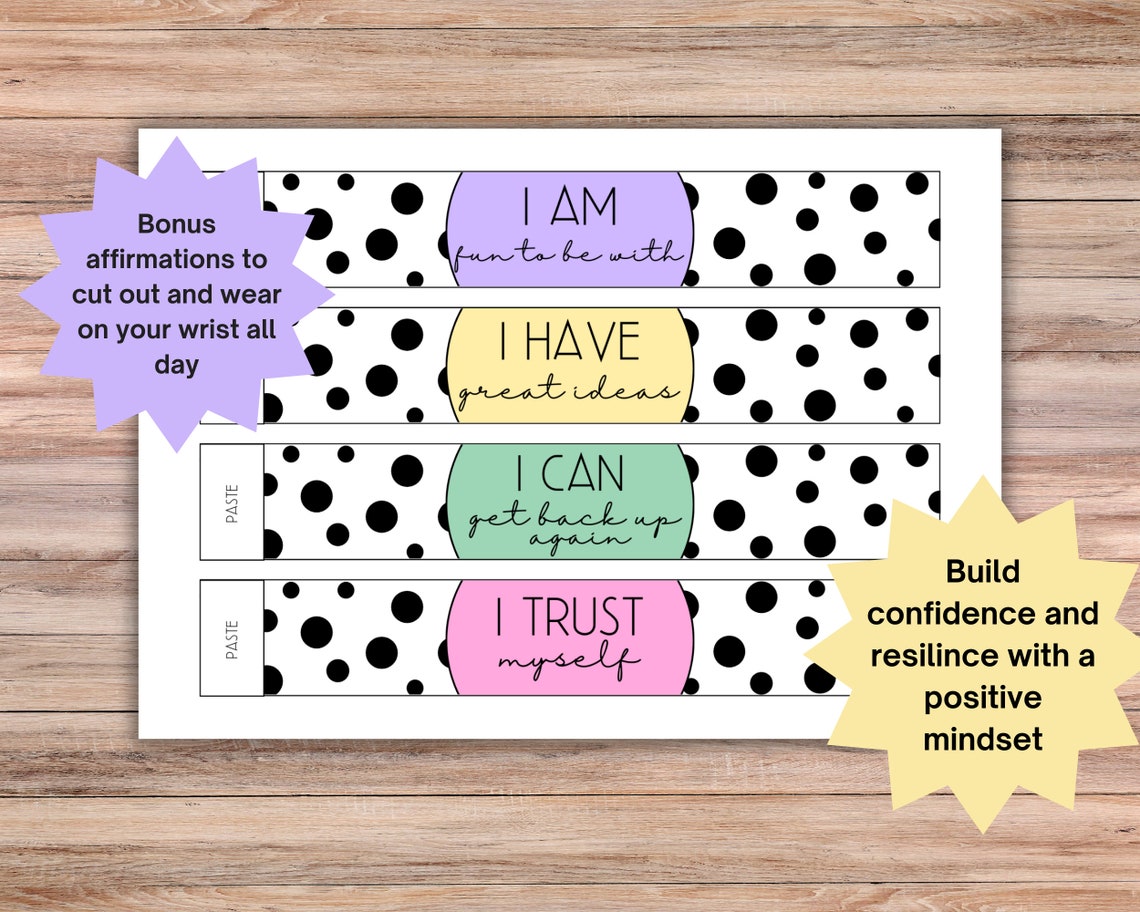 Kids' School Affirmations: Build Confidence, Resilience Positivity, and ...