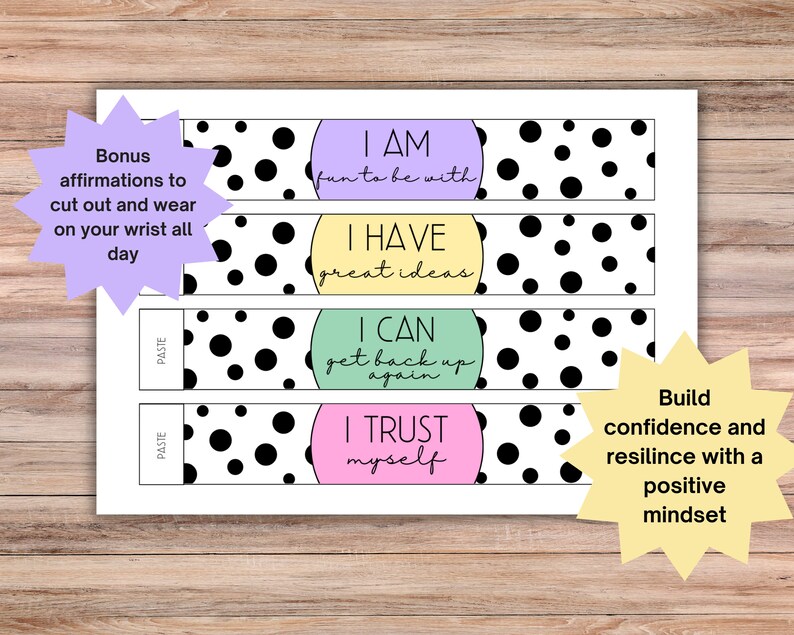 Kids' School Affirmations: Build Confidence, Resilience Positivity, and ...