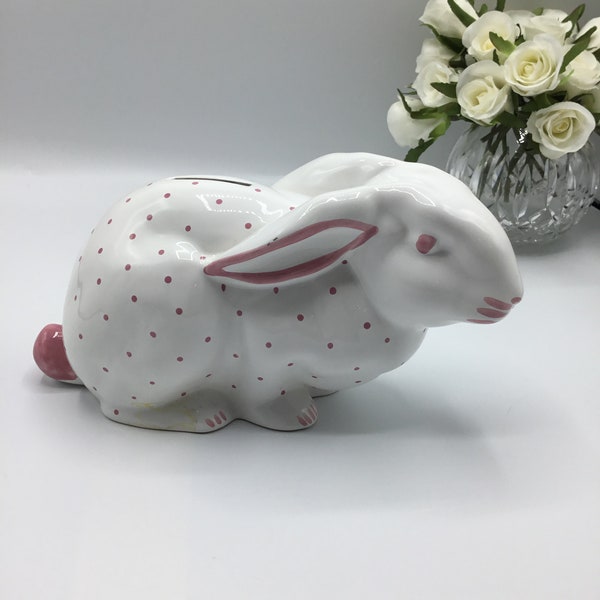Polka Dot Piggy Bank - Etsy