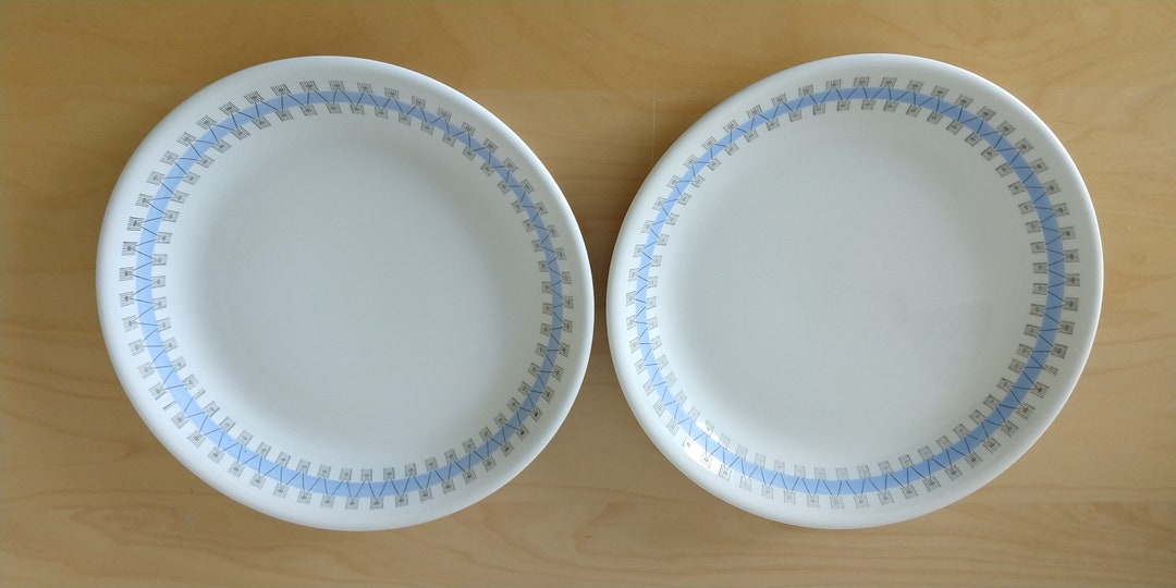 Set of Two Swedish Plates Rörstrand "combi" Diameter 20,5 Cm - Etsy