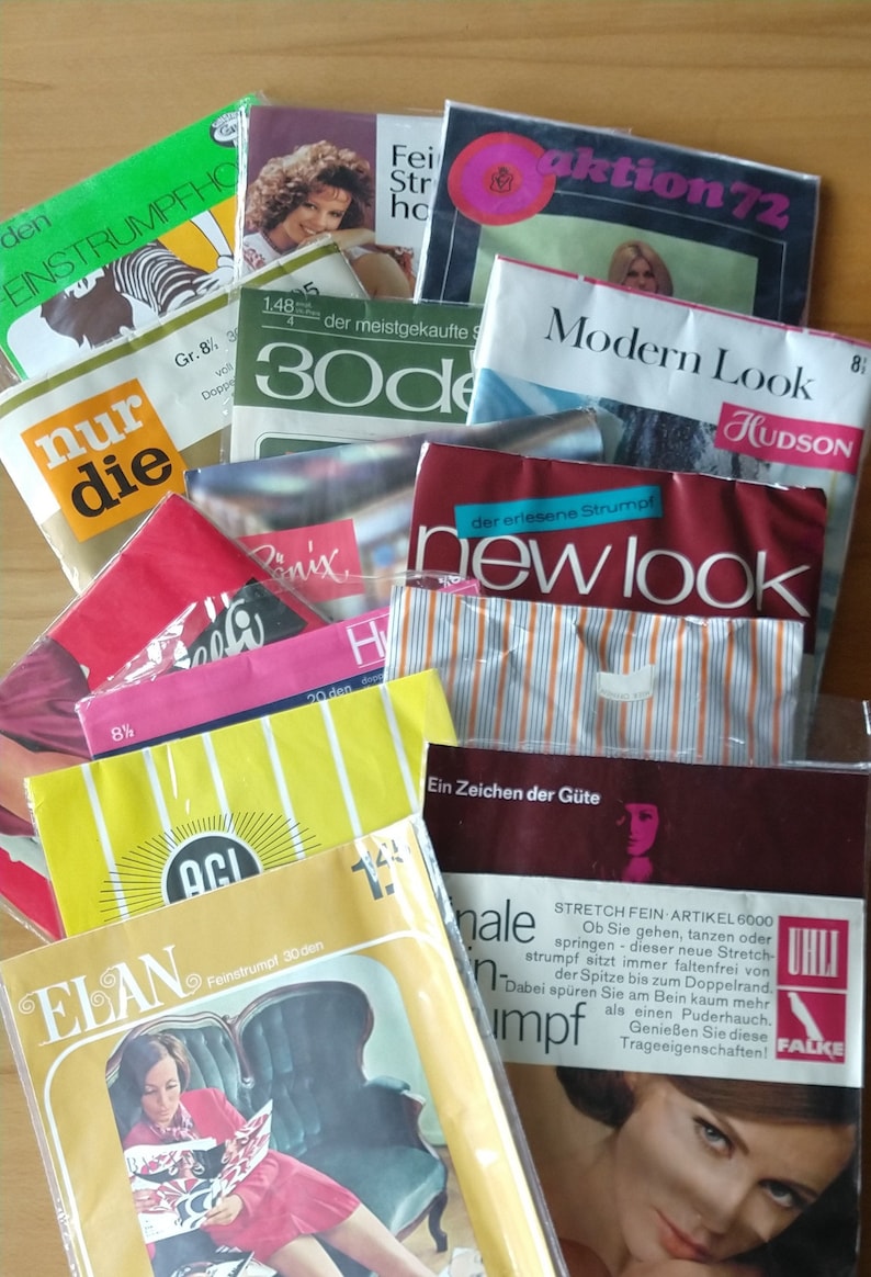 Vintage Stockings 60s, 70s - Etsy