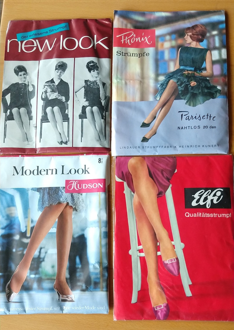 Vintage Stockings 60s, 70s - Etsy