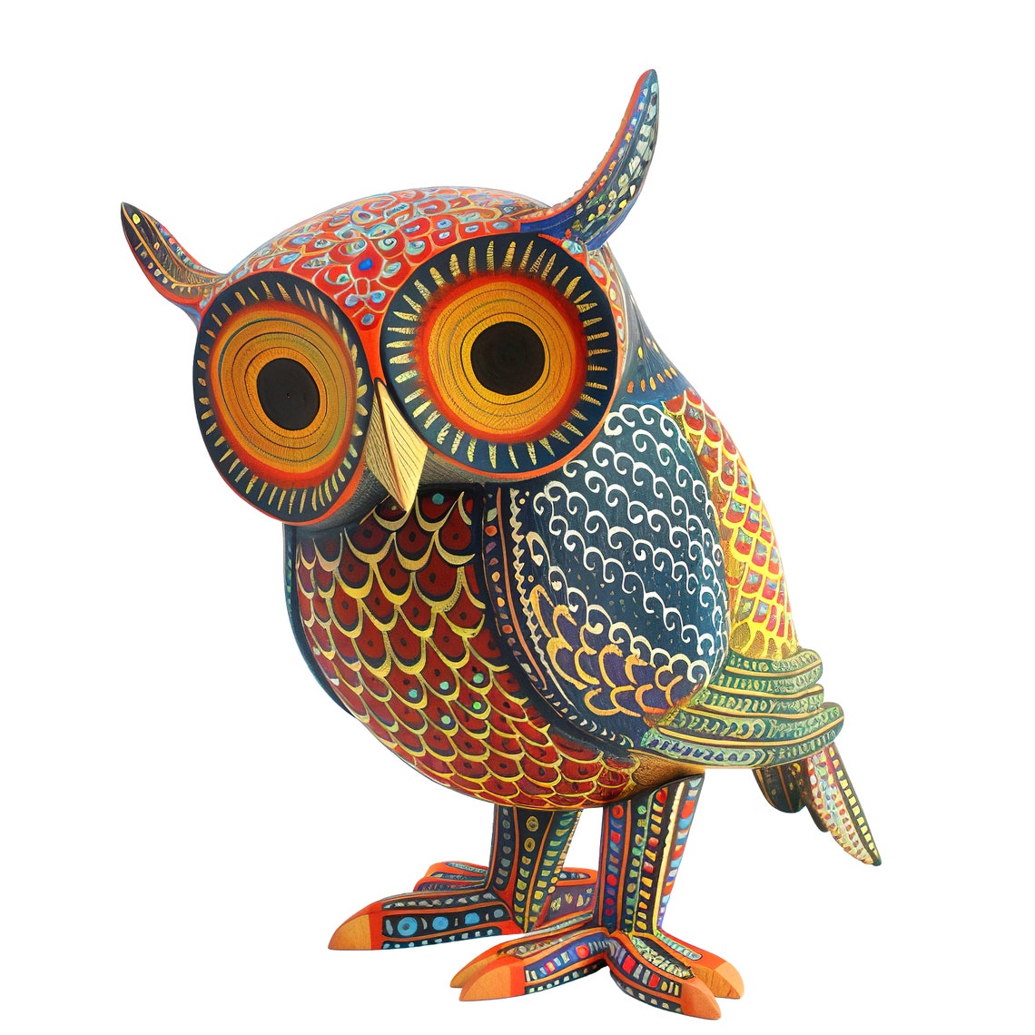 Colorful Alebrije Png Clipart - Colorful Alebrije Clipart - Digital 15 ...