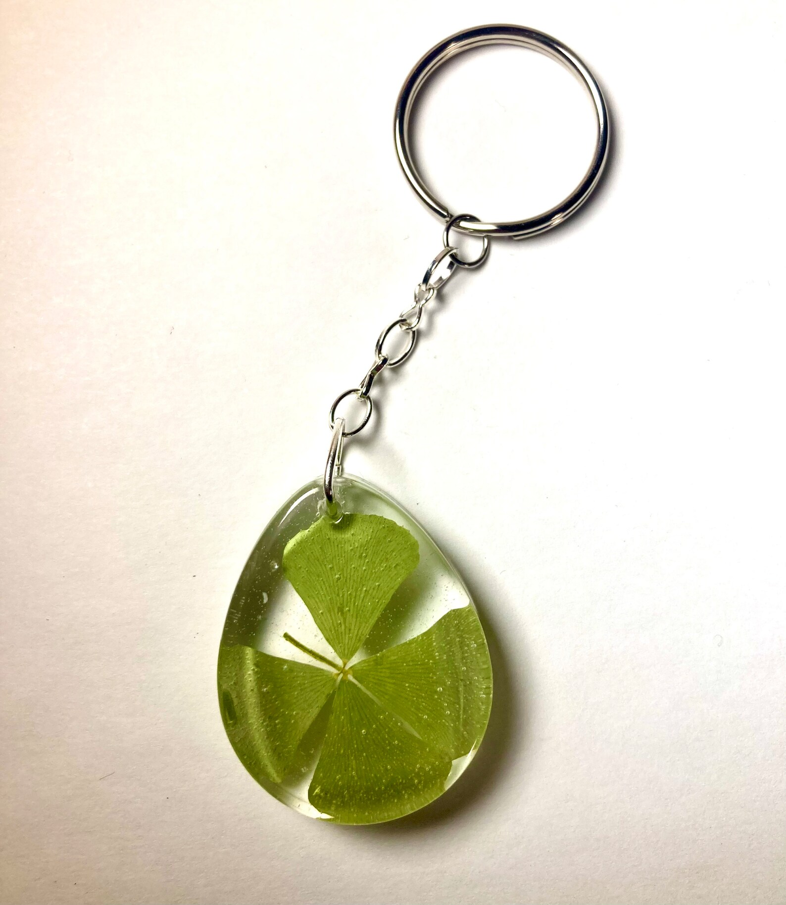 Four Leaf Clover Keychain - Etsy