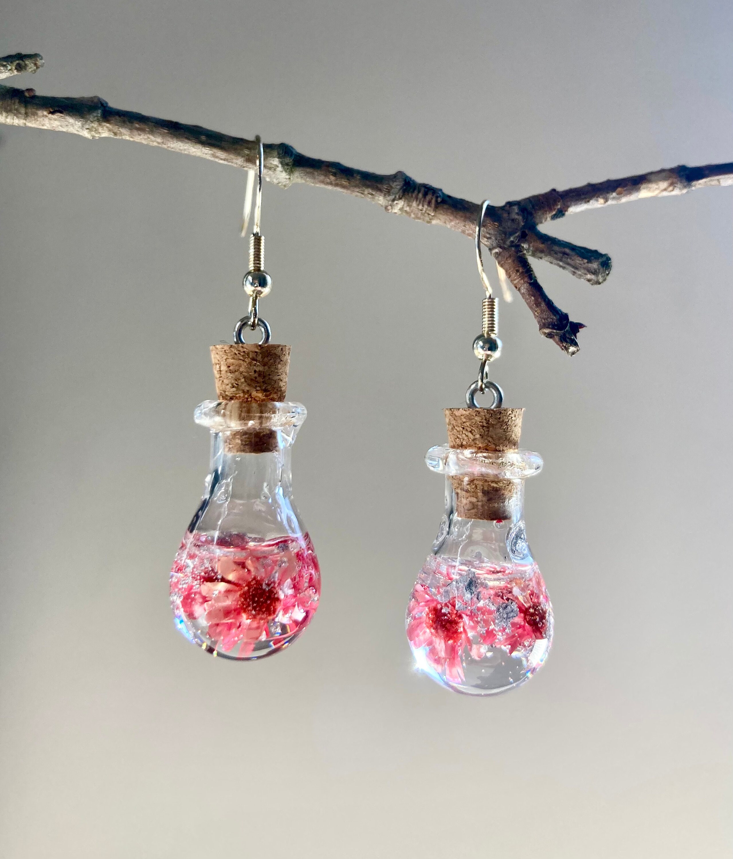 Potion Bottle Charm Earrings - Etsy