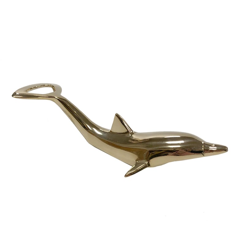 Dolphin Bottle Opener Brass - Etsy