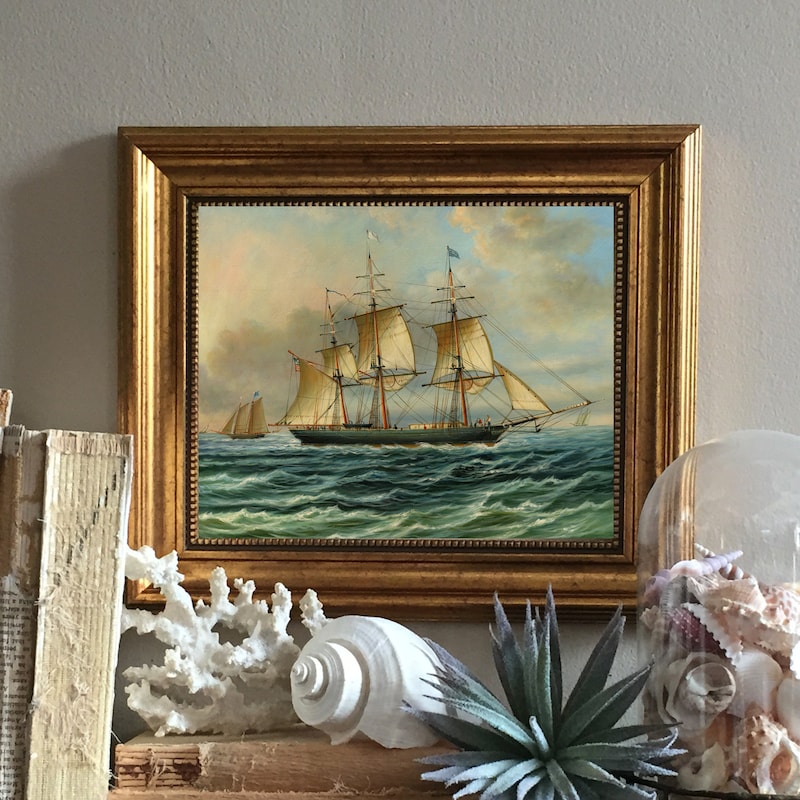 Paintings of Clipper Ships - Etsy