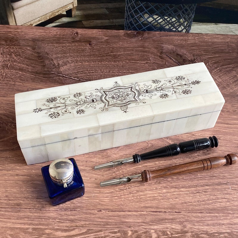 Calligraphy Box - Etsy