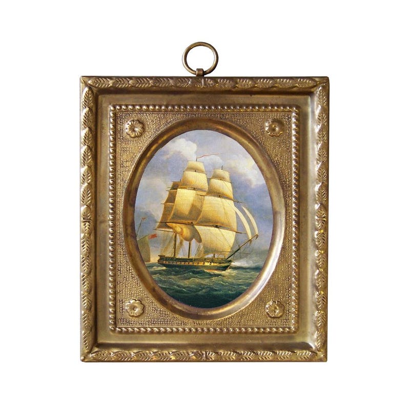 Embossed Metal Framed Art - Etsy