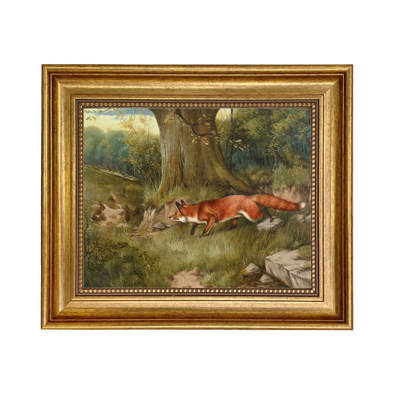 Fox and Rabbit - Etsy