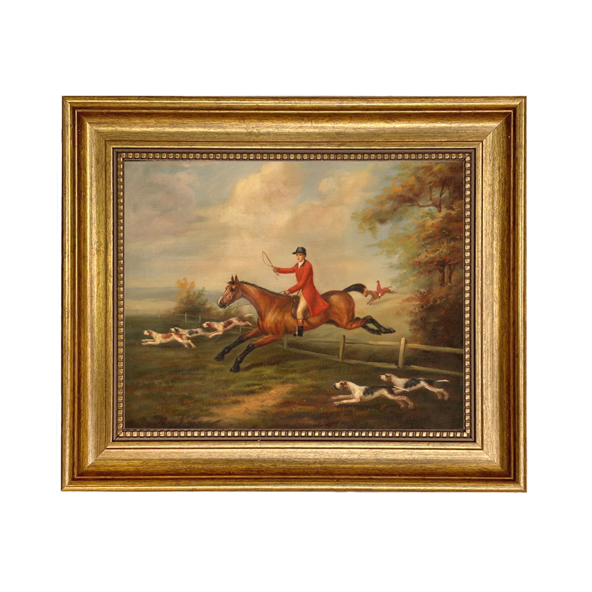 English Hunting Painting