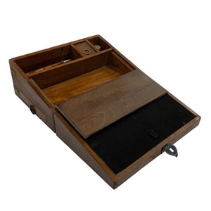 MANUFACTURER SECONDS!!! 12" Wooden Writing Lap Box Antique Reproduction ...