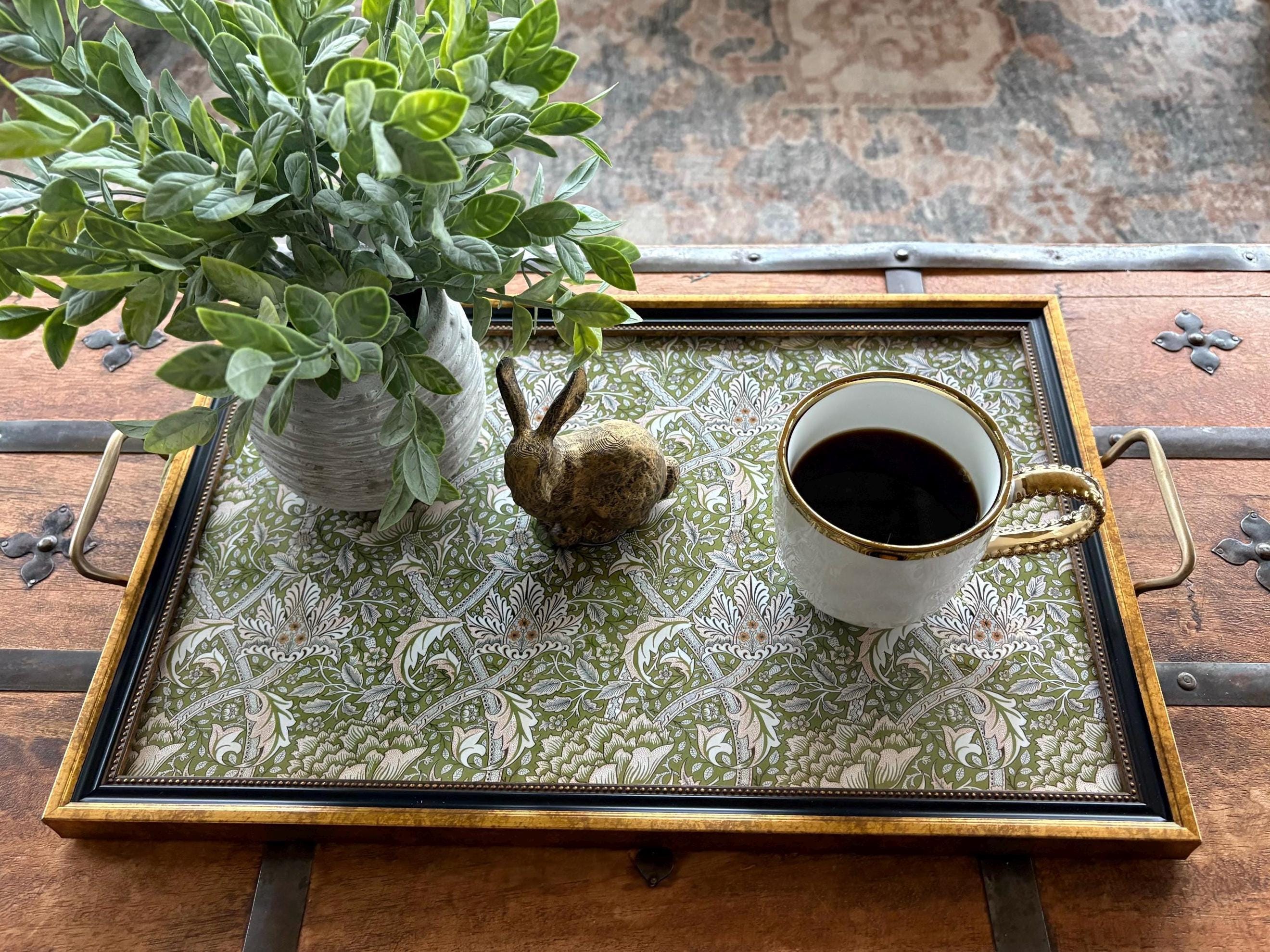 William Morris Windrush Tray: Vintage-inspired Boho Decor With Antique ...