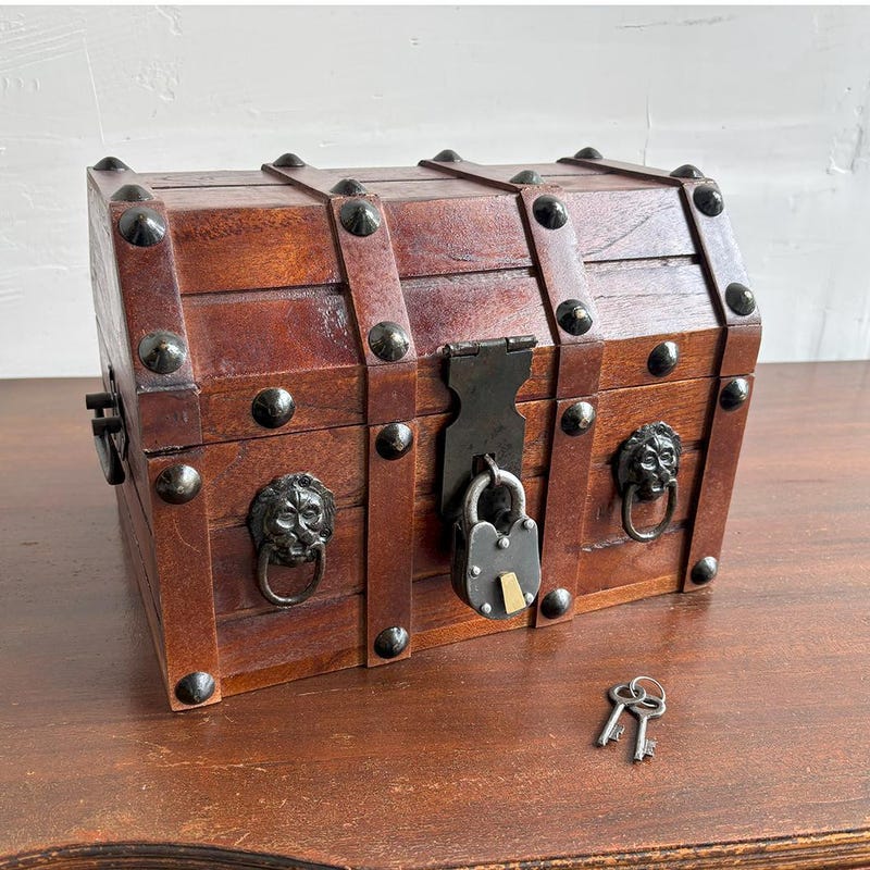 Antique Medieval Chest - Etsy