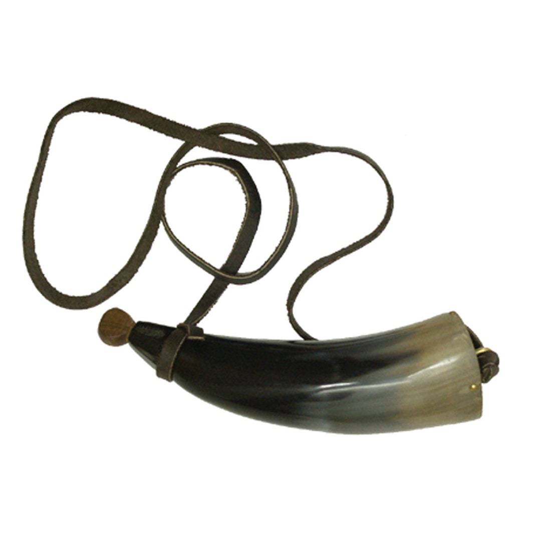 6" Primer Horn With Wooden Plug- Antique Vintage Style - Etsy