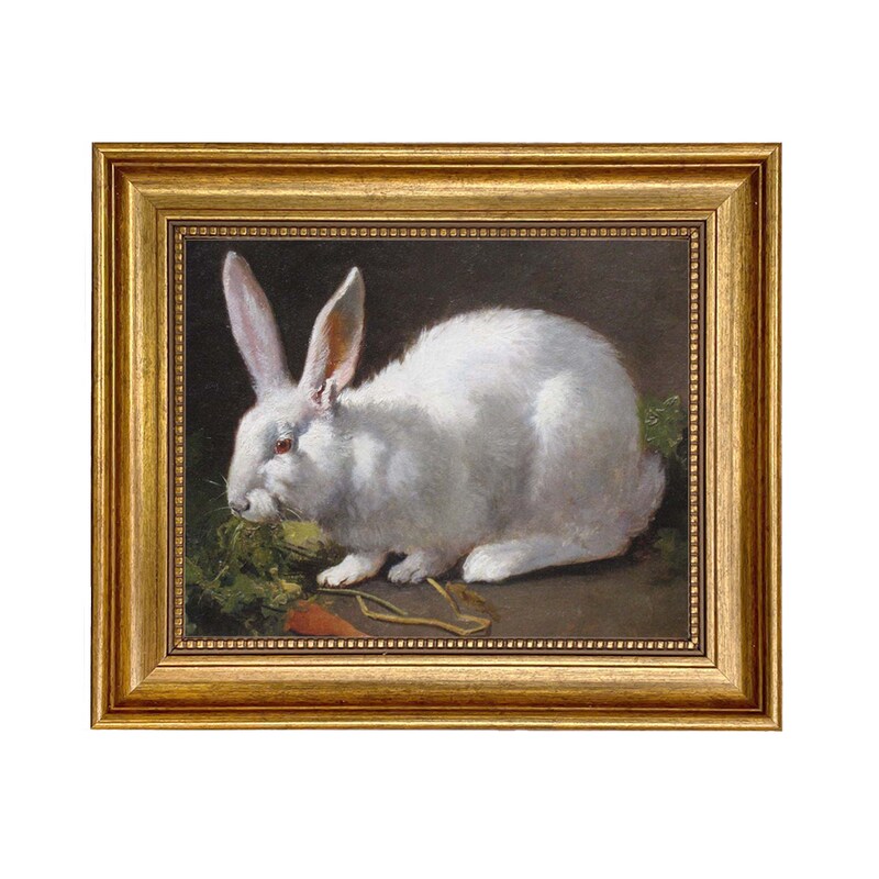 Rabbit Oil Painting - Etsy