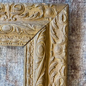 16x20 Antique Gold Wood Frame With YOUR CHOICE of New Canvas Print Read ...