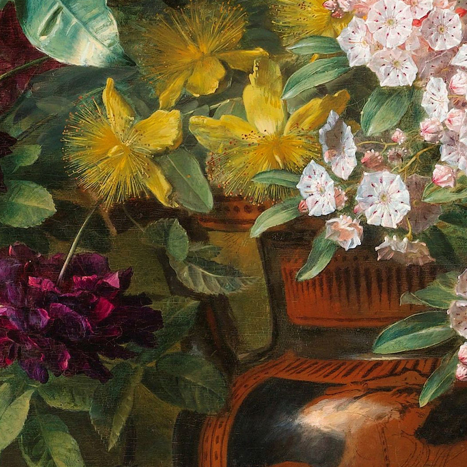 Dutch Floral Still Life Oil Painting Print, Gold Frame - Etsy