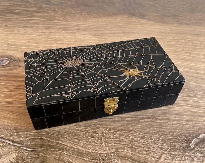 Haunted Memories - Stained Glass/assemblage Jewelry Box - Etsy